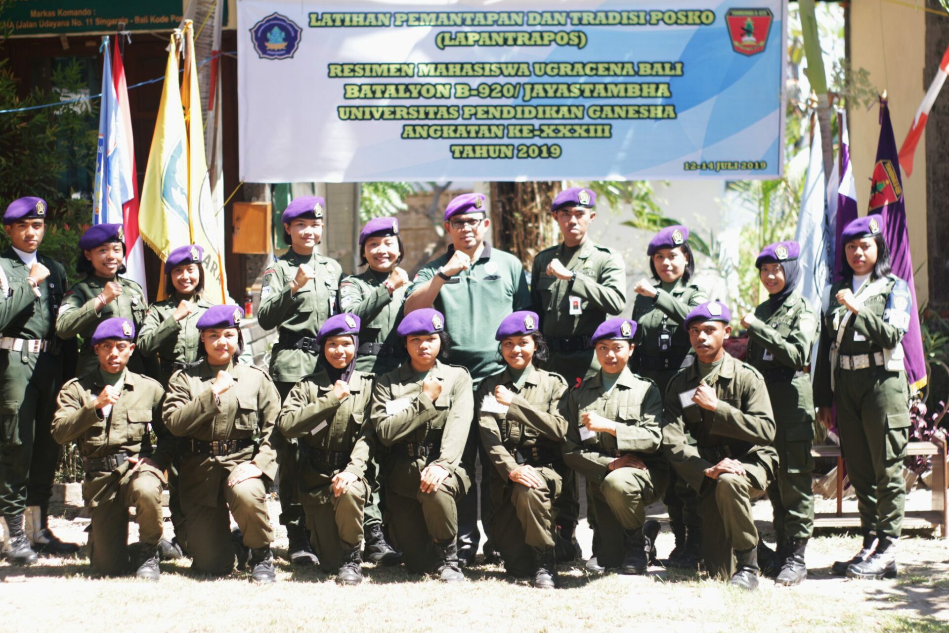 Defending the State, Menwa Undiksha is Expected to Be the Front Guard ...