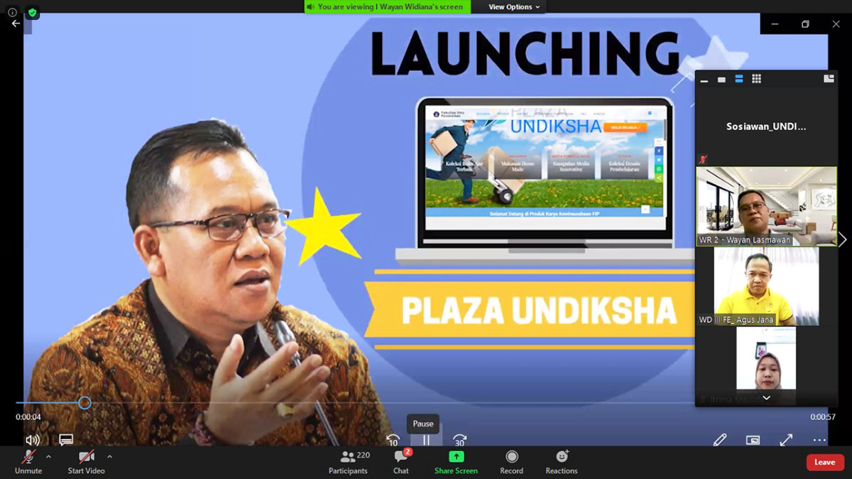 Supporting the Development of the Business Sector, Undiksha Launches ...