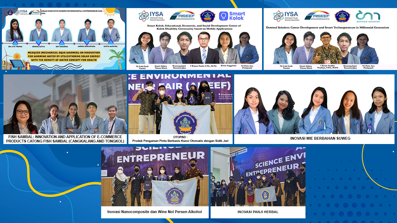 Ajang Internasional AISEEF, Tim Undiksha Raih Enam Medali Emas dan Tiga ...