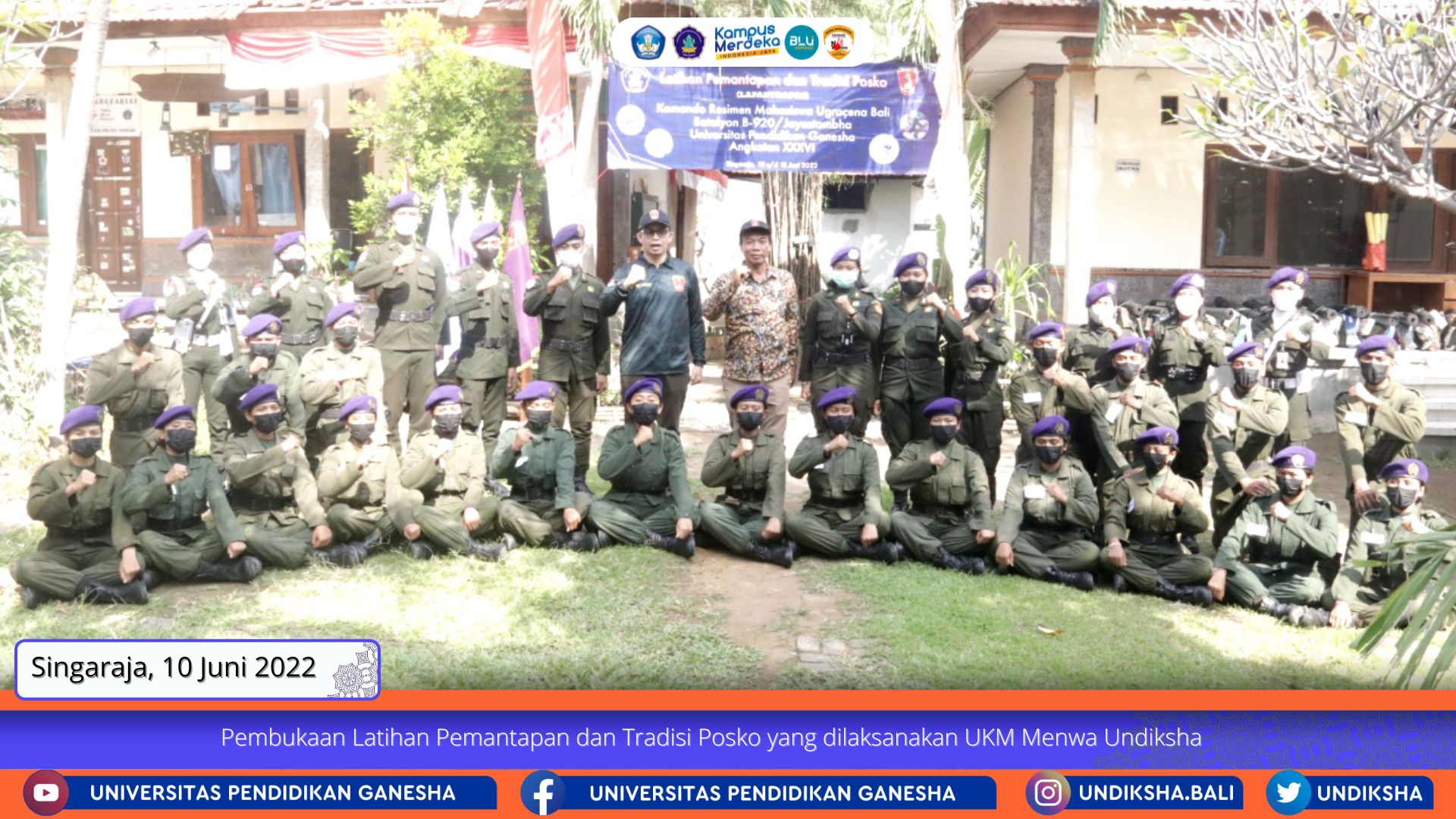 Protecting the Pillars of Nationality, Menwa Undiksha Asked to Be the ...