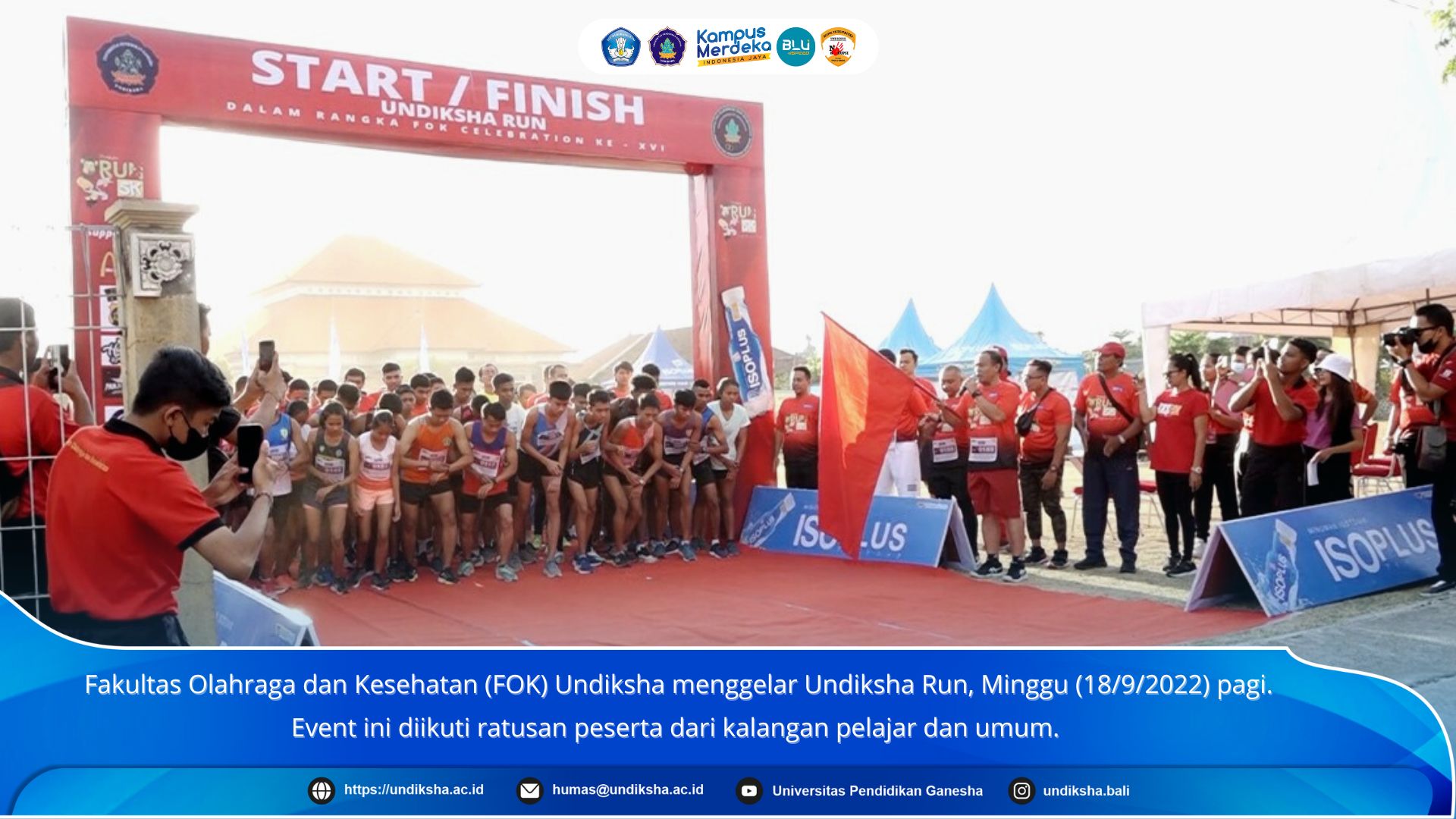 Kembali Gelar Undiksha Run, FOK Ajak Memasyarakatkan Olahraga ...