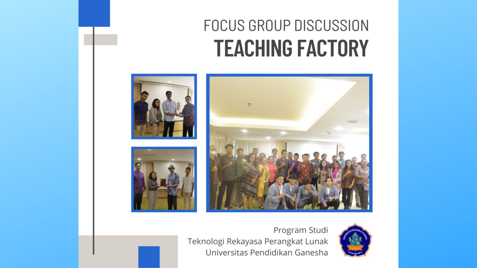 Pengembangan PBL, Prodi TRPL Undiksha Gandeng Praktisi dan DUDI ...