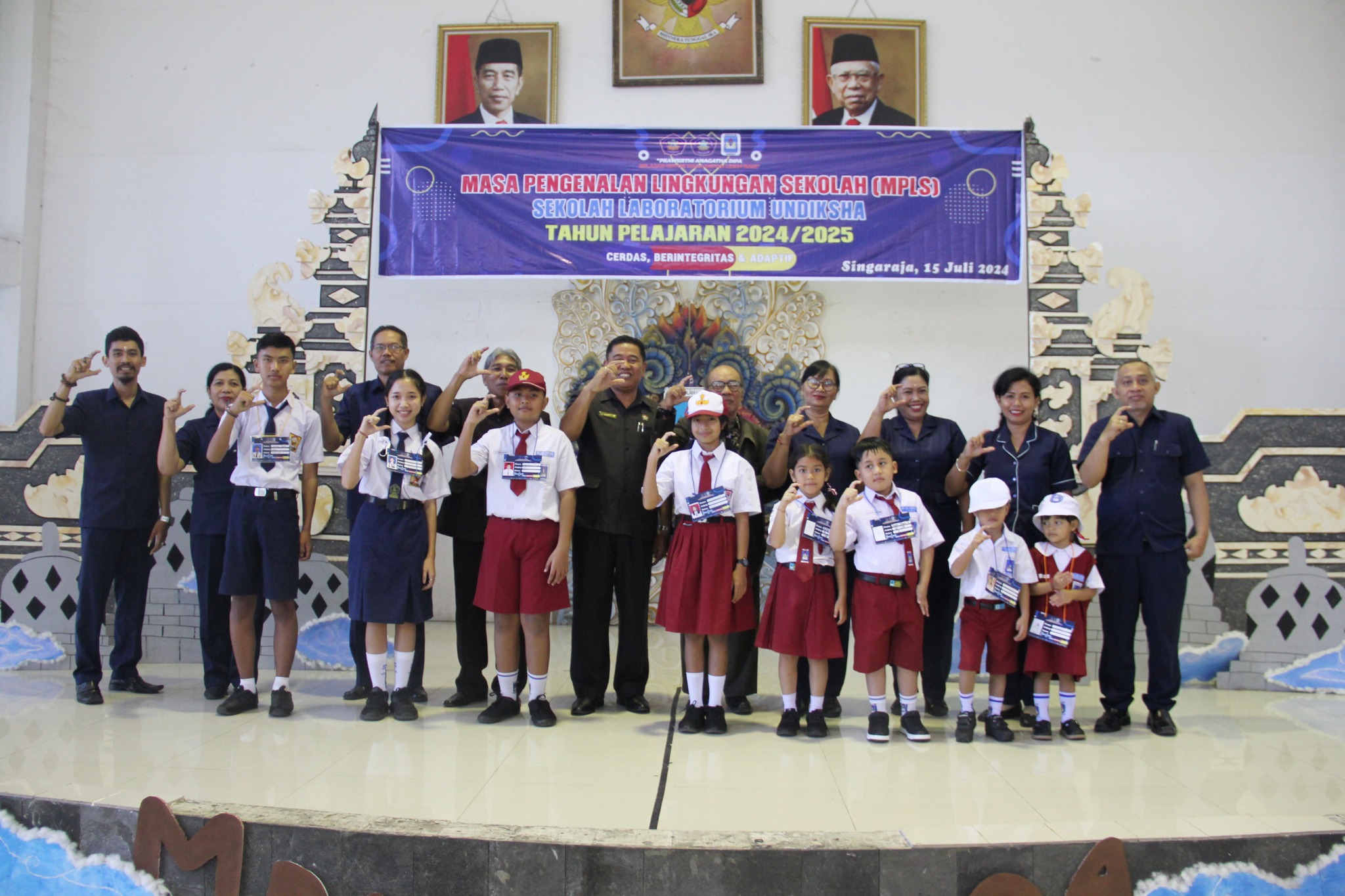 Pembukaan MPLS Sekolah Lab Undiksha : Edukatif dan Kreatif Wujudkan ...