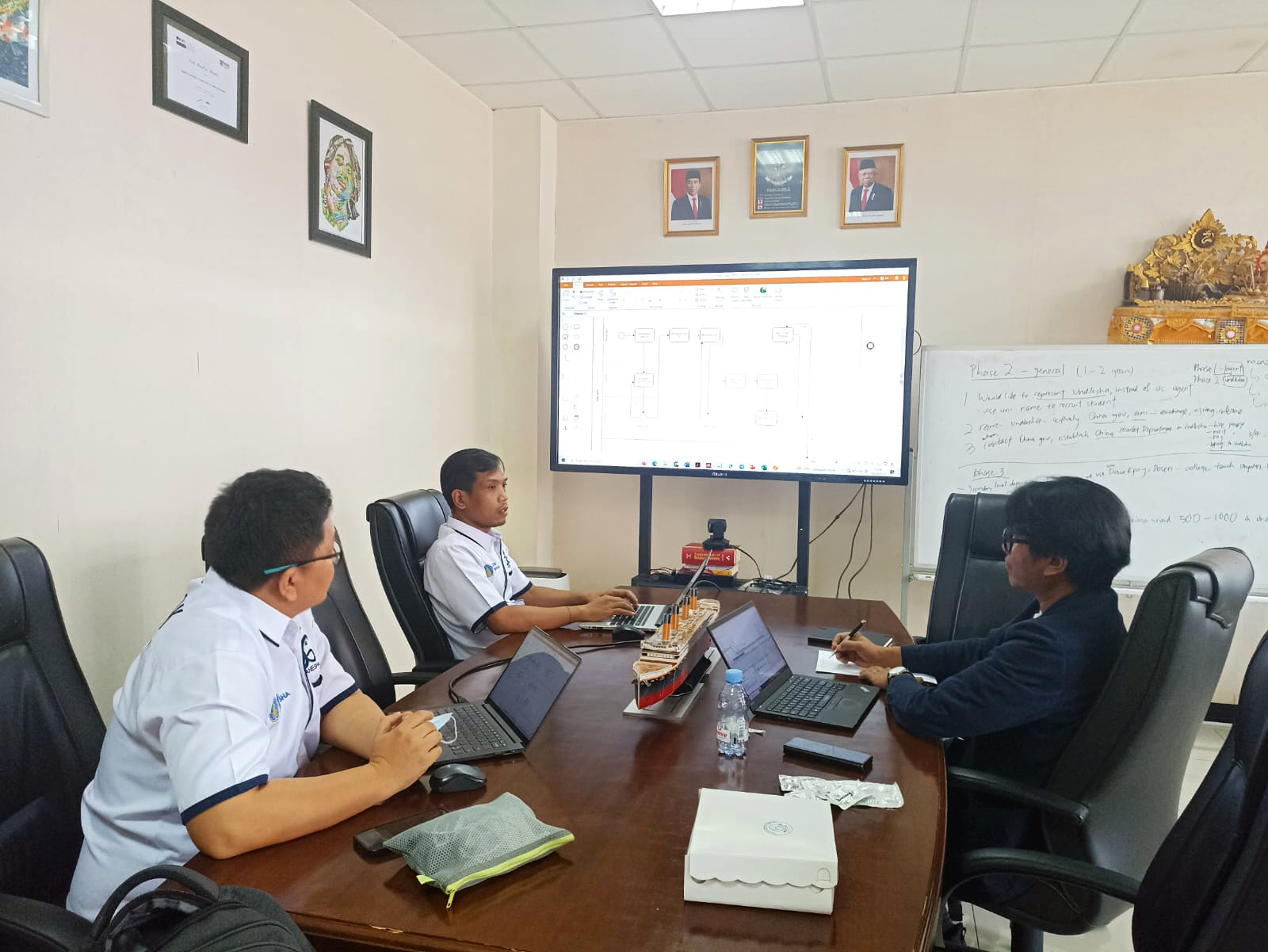 Preparing the Final Assignment System, UPT ICT Holds a Meeting with WR ...