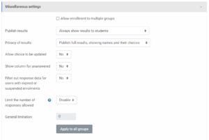 Kelola Kelas Dengan Group Choice Moodle - UPA TIK Undiksha