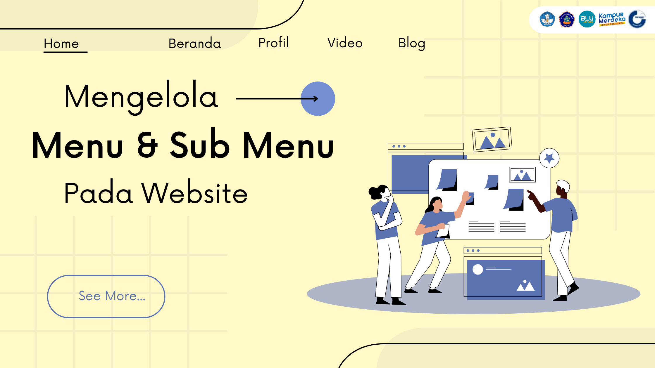 Mengelola Menu dan Submenu - UPA TIK Undiksha