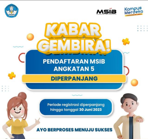 Perpanjangan Pendaftaran MSIB Angkatan 5 - Merdeka Belajar Kampus Merdeka Undiksha