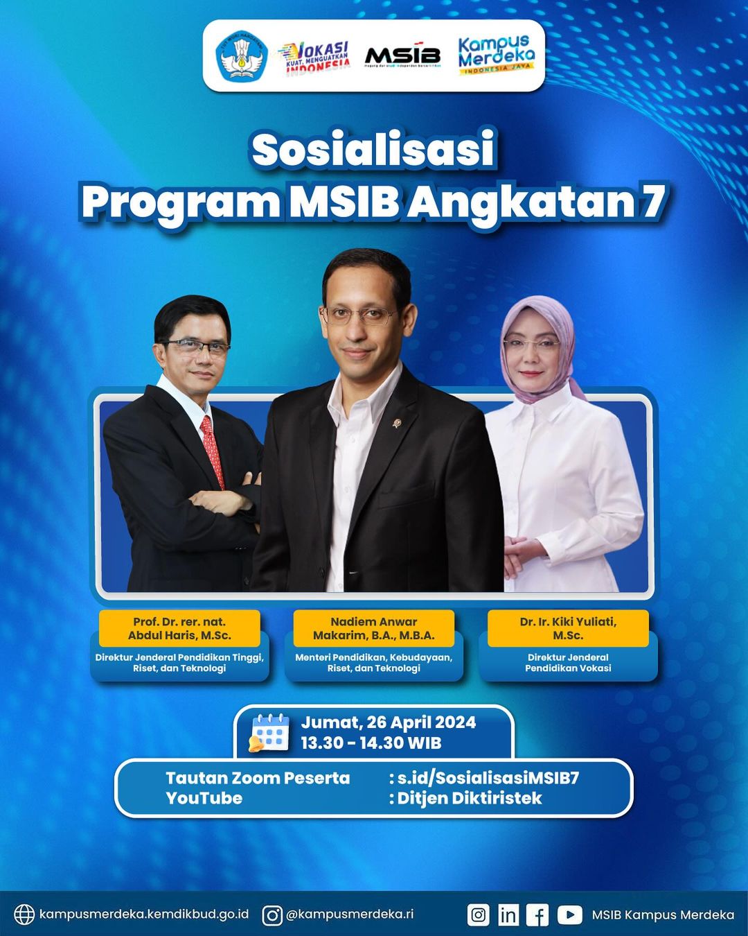 Sosialisasi MSIB Angkatan 7 - Merdeka Belajar Kampus Merdeka Undiksha