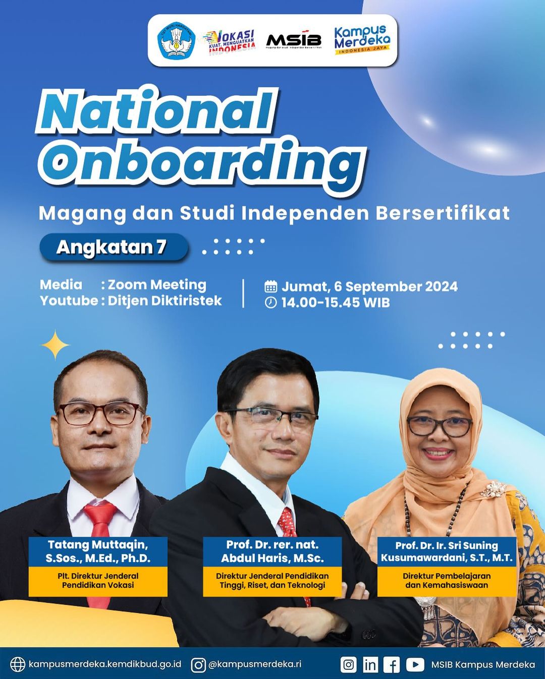 National Onboarding Magang dan Studi Independen Bersertifikat Angkatan 7 - Merdeka Belajar ...