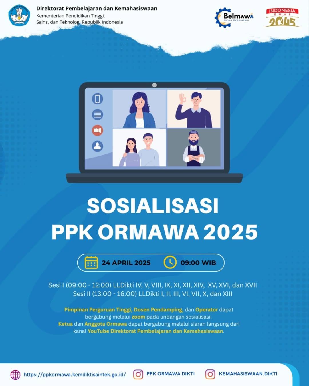 Sosialisasi PPK Ormawa Tahun 2025 - Merdeka Belajar Kampus Merdeka Undiksha