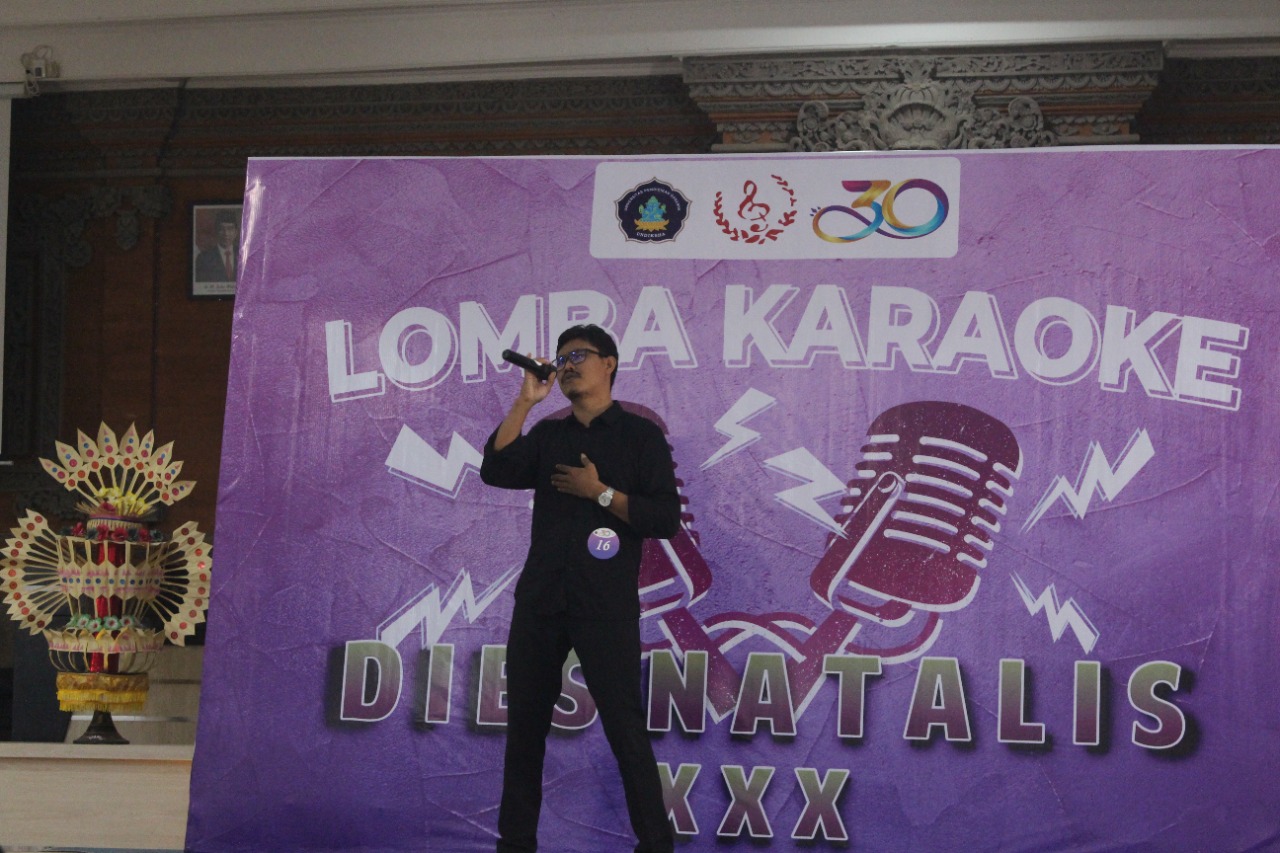 Lomba Karaoke Dosen, Pegawai, dan Kategori Duet Pimpinan 2023 - Persma Visi Undiksha