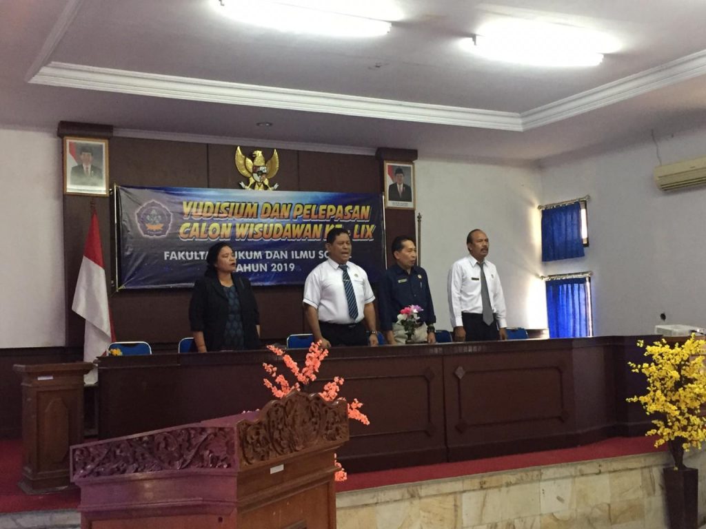 Ratusan Mahasiswa menjadi peserta dalam acara “Yudisium dan Pelepasan Calon Wisudawan ke LIX ...