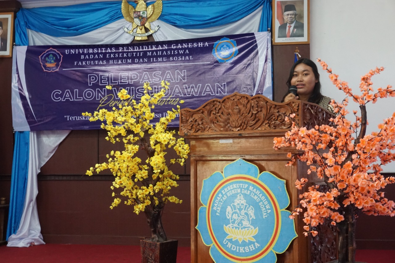 Pelepasan Calon Wisudawan Fakultas Hukum dan Ilmu Sosial Undiksha Periode Agustus 2022 ...
