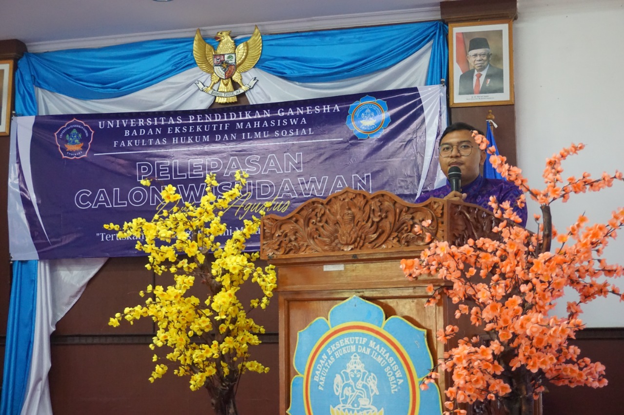 Pelepasan Calon Wisudawan Fakultas Hukum dan Ilmu Sosial Undiksha Periode Agustus 2022 ...