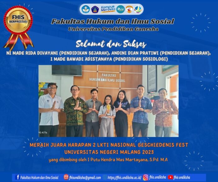 Lomba LKTI Nasional yang diselenggarakan oleh Himpunan Mahasiswa Departemen Sejarah Universitas ...