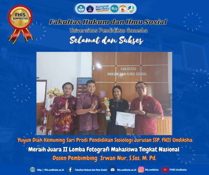 Mahasiswa FHIS Undiksha Raih Juara 2 Lomba Fotografi Kategori Mahasiswa Tingkat Nasional ...
