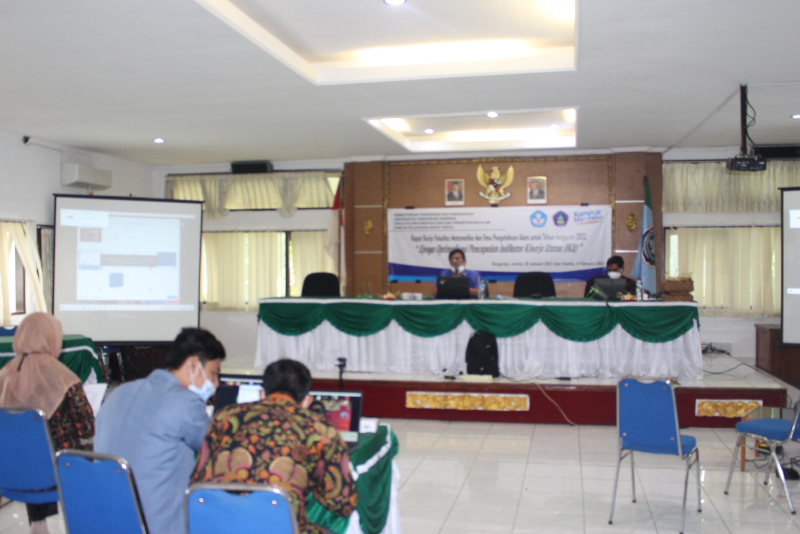 Rapat Kerja FMIPA Undiksha untuk Tahun Anggaran 2022 Sebagai Upaya Optimalisasi Pencapaian ...