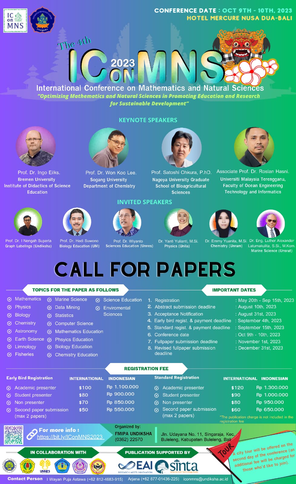 IConMNS 2023 - Call For Papers