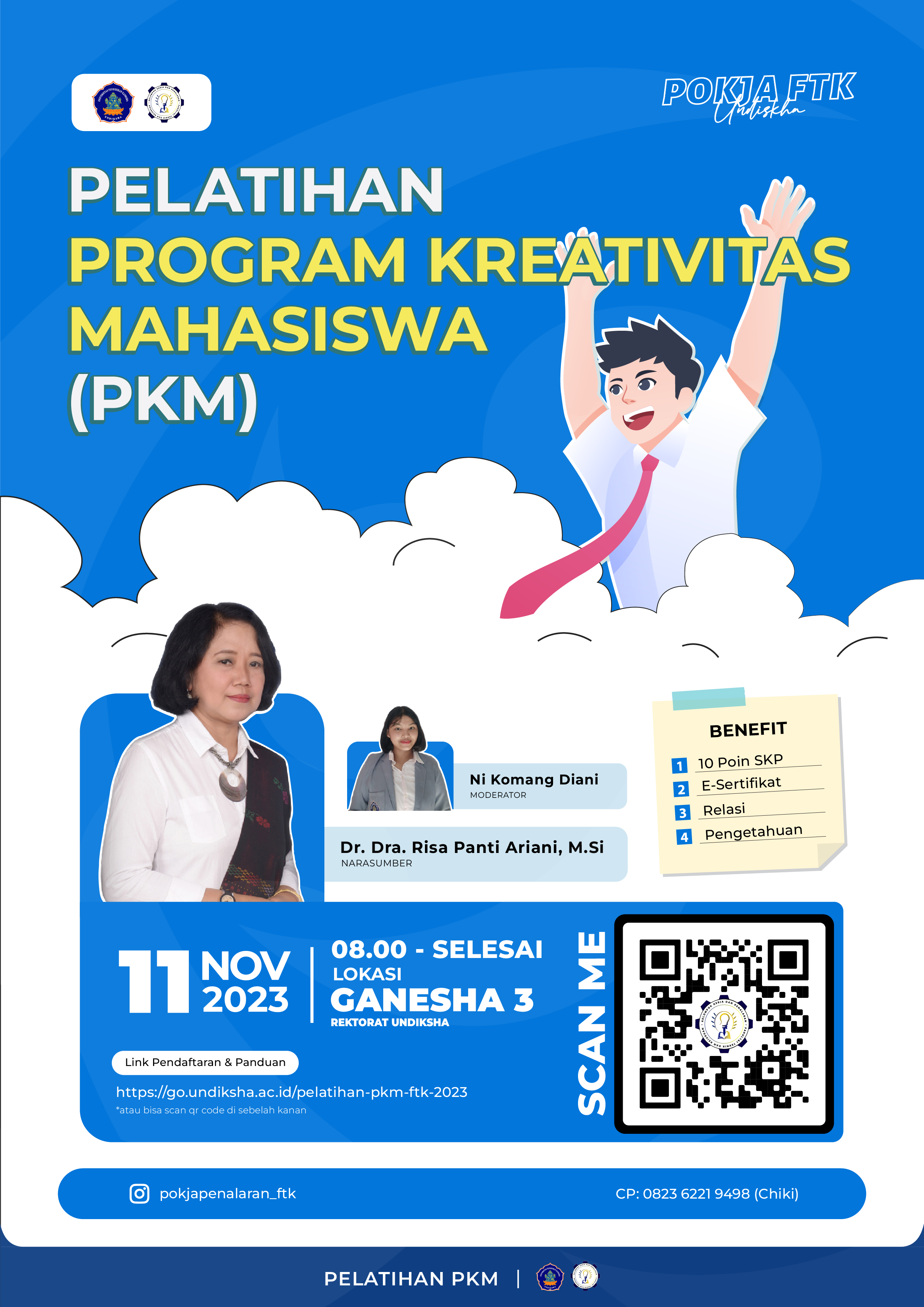 PELAKSANAAN SOSIALISASI & PELATIHAN PKM FAKULTAS TEKNIK DAN KEJURUAN ...